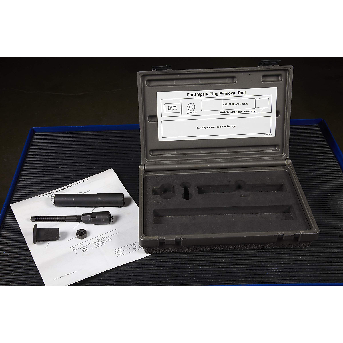OTC 6918 Spark Plug Remover Kit, Black