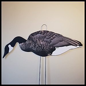 Top Down Decoys Silhouette Goose Decoy CV246 - Canada Goose Decoy 12pcs - Vertical Silhouette Goose Decoys