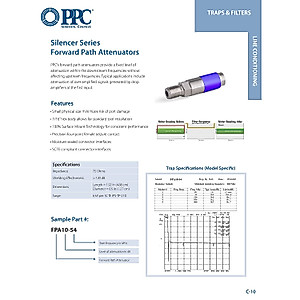 PPC FPA6-54 Forward Path Attenuator 6dB 75 Ohms for DOCSIS Cable TV Box and Modem