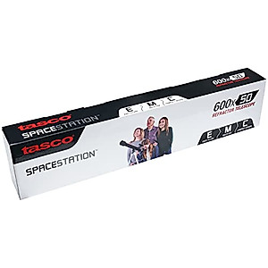 TASCO Spacestation 600 x 50mm Refractor Telescope, Astronomy Telescope for Adults and Beginners, Black