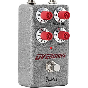 Fender Hammertone Overdrive Bundle with Power Supply, Instrument Cable, and Picks