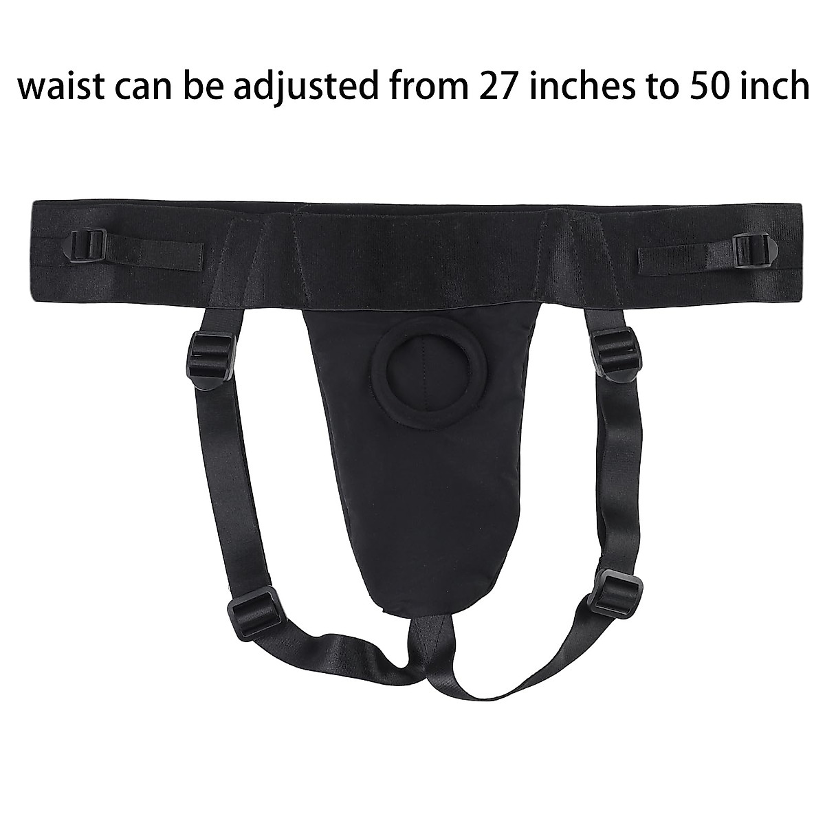 Lacnuopao Plus Size Strap on Harness Underwear for Men and Women, Strap on Underwear Harness Belt Strapless Strap-on Harness Belt Harness Panties Waist Belt