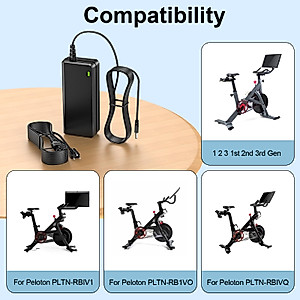 VIFOCUFY Power Cord for Peloton Exercise Bike 12V 4.17A Power Supply Charger Replacement UL Listed AC Adapter for Peloton PLTN-RB1V1 PLTN-RB1VO PLTN-RB1VQ ATS050TP121
