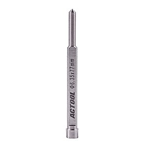 ACTOOL Pilot Pin 6.35x77mm for 1'' Cutting Depth HSS Annular Cutter with 3/4'' Weldon Shank