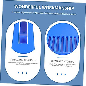 BESTOYARD 9 pcs Ice Shovel Snow Removal for Car Windshield ice Scraper for car Snow Removal Scraper Refrigerator ice Scraper Freezer Ice Remover Shovel Window ice Scraper abs Mini Brush