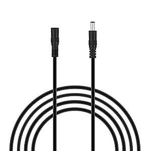 SIM&NAT 20AWG 10Ft 2.1mm x 5.5mm Male to Female DC Extension Wire Power Jack Adapter Barrel Plug Cable, Extension Wire for CCTV Security Camera, DVR, HDVD, LED Strip Light, Low Voltage Application