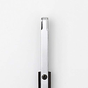 Wazakura Bonsai Double Edge Jin Knife 8.2 inches (210 mm) Made in Japan, Deadwood Carving Tool, Japanese Bark Scraper (Circle Shape)