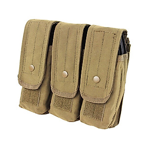 Condor Triple AR/AK Mag Pouch Tan