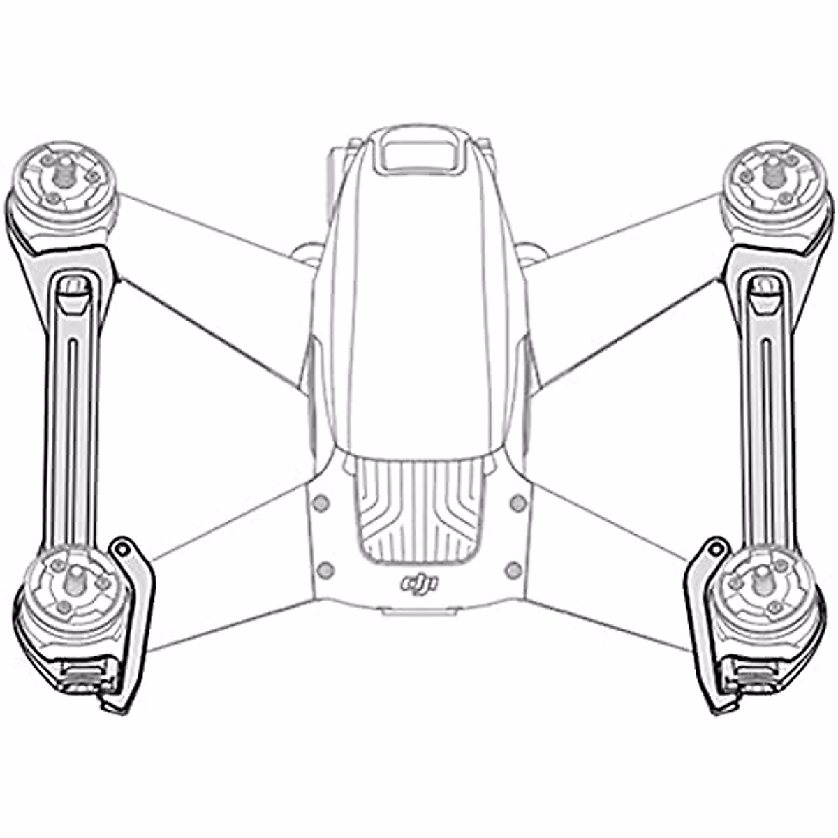 FPV Drone Arm Bracers Accessories for DJI FPV Drone Accessories 1 Pairs