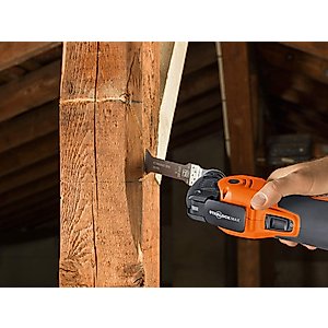 Fein Multimaster Tool AMM 700 Max Top Oscillating Kit - 18V Battery-Powered Cordless Multi Tool for Interior Work and Renovation - Includes 60 Accessories with Case - 71293461090
