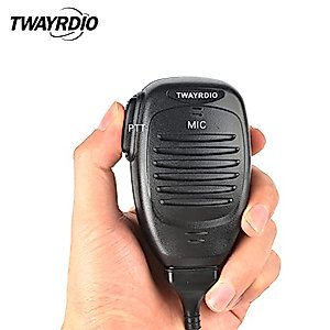 TWAYRDIO KMC-35 Standard Dynamic Mobile Radio Microphone (RJ45) Replacement Handheld Speaker MIC for Kenwood NX700 NX800 TK8180 TK7180 TK7360 TK8160