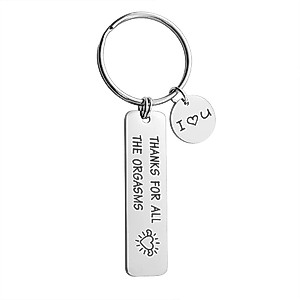 QINGDUO Weirdo #1&Weirdo #2 Couples Keychain Stainless Steel Minimalist High Polish Couples Name Pendant Keychain His Her Matching Keychain Relationship Engagement Promise Gifts for Women Men,Black