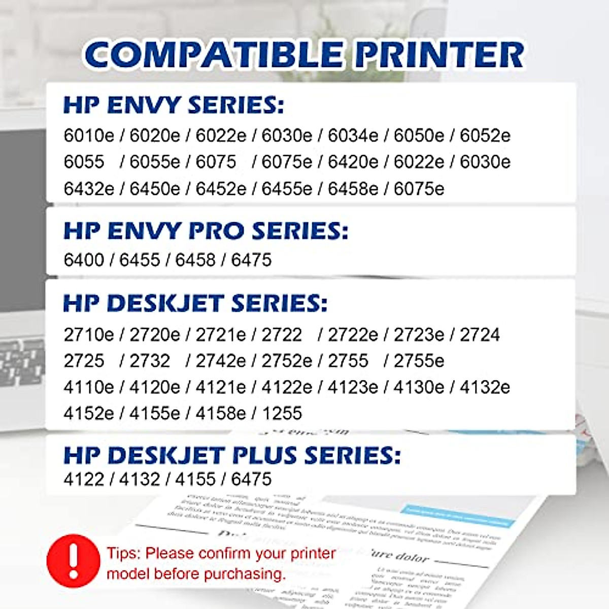 DOUBLE D Remanufactured Ink Cartridge Replacement for HP 67 67XL for Envy 6000 6055 6055e 6455e 6458 6475 DeskJet 2700 2732 2755 2755e 4100 4152e 4155 4155e 4158 Printer (1 Black 1 Tri-Color)