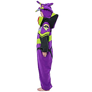 SAZAC Kigurumi - Evangelion Unit-01 - Eva-01 - Onesie Jumpsuit Halloween Costume - Adult