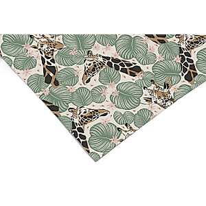 Floral Animal Giraffe Contact Paper | Shelf Liner | Drawer Liner | Peel and Stick Paper 625 12in x 72in (6ft)