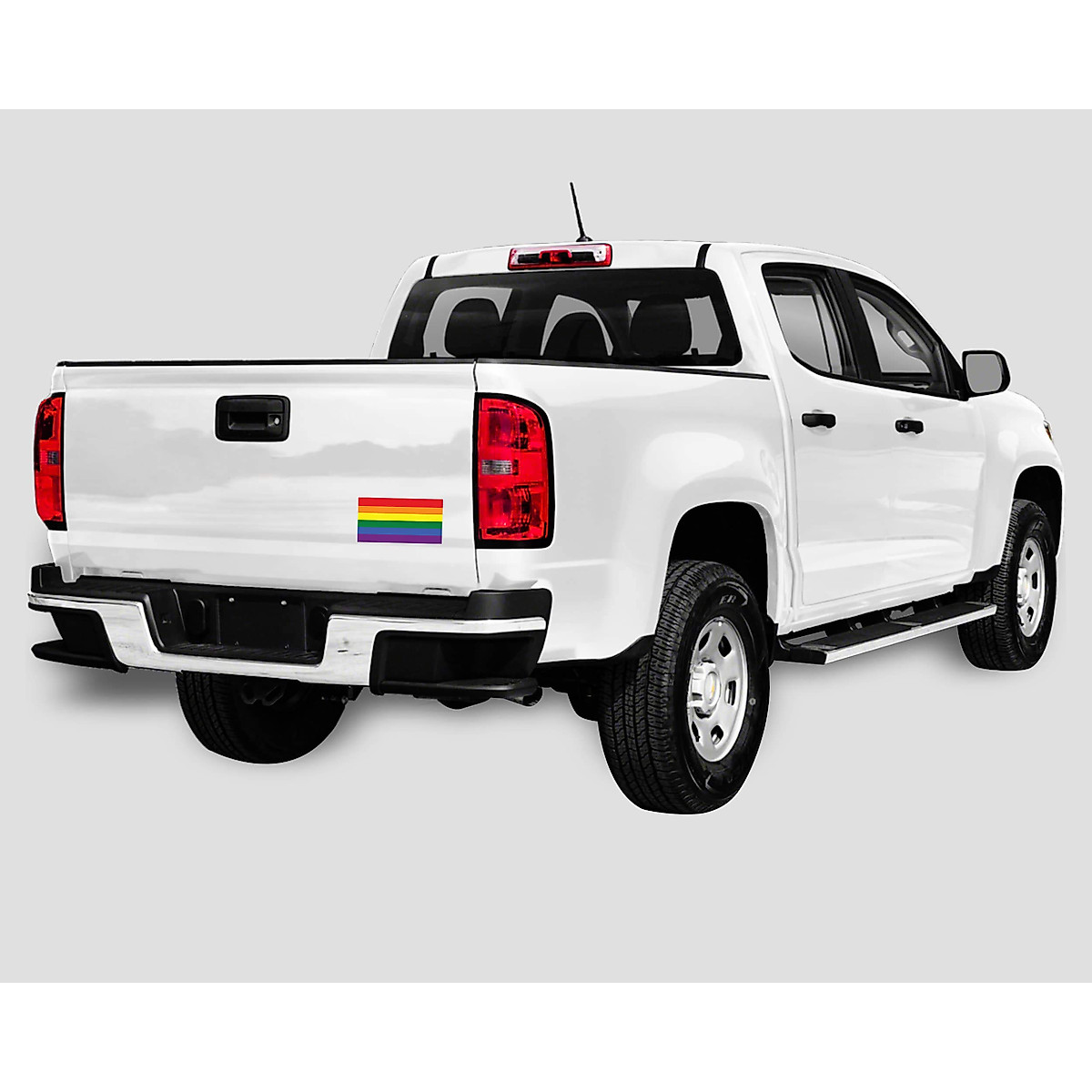Rainbow LGBT Gay Pride Flag Car Magnet - 4x6 All Weather Magnet (Rainbow Pride Flag)