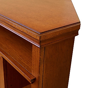 Real Flame Churchill Electric Fireplace, Oak