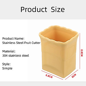 3 PCS Cup Slicer, 2024 New Egg Stainless Steel Strawberry Slicer, Egg Slicers, Strawberry Cutter, Premium Quickly Making Vegetable Salad Cutter, Craft Fruit Kitchen Tool