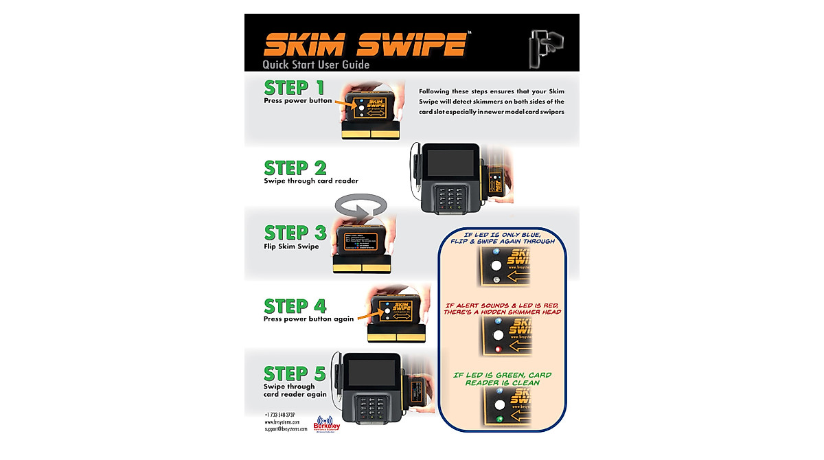 Detect Credit Card Skimmers with Skim Swipe Tool