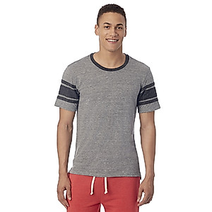 Alternative Men's Touchdown Tee, Eco Grey, Medium
