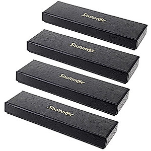 Shulaner 7 in 1 Metal Tech Tool Pen with Ruler, Bottle Opener, Phone Stand, Ballpoint Pen, Stylus and 2 Screw Driver, Multifunction Tool Fit for Men or Women, 4 Color, Pack of 4