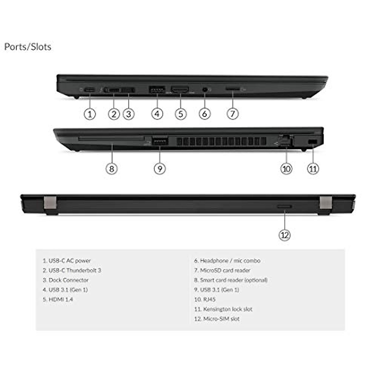 Lenovo ThinkPad T490 PC Laptop, 14.0" FHD IPS Anti-Glare Multi-touch Display, Intel Core i7-8665U Processor, 16GB DDR4 RAM, 512GB PCIe SSD, Fingerprint Reader, Backlit Keyboard, Windows 10 Pro 64 bits