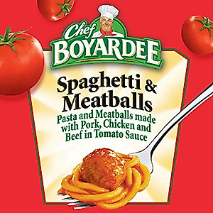 Chef Boyardee Spaghetti and Meatballs, 14.5 oz, 24 Pack