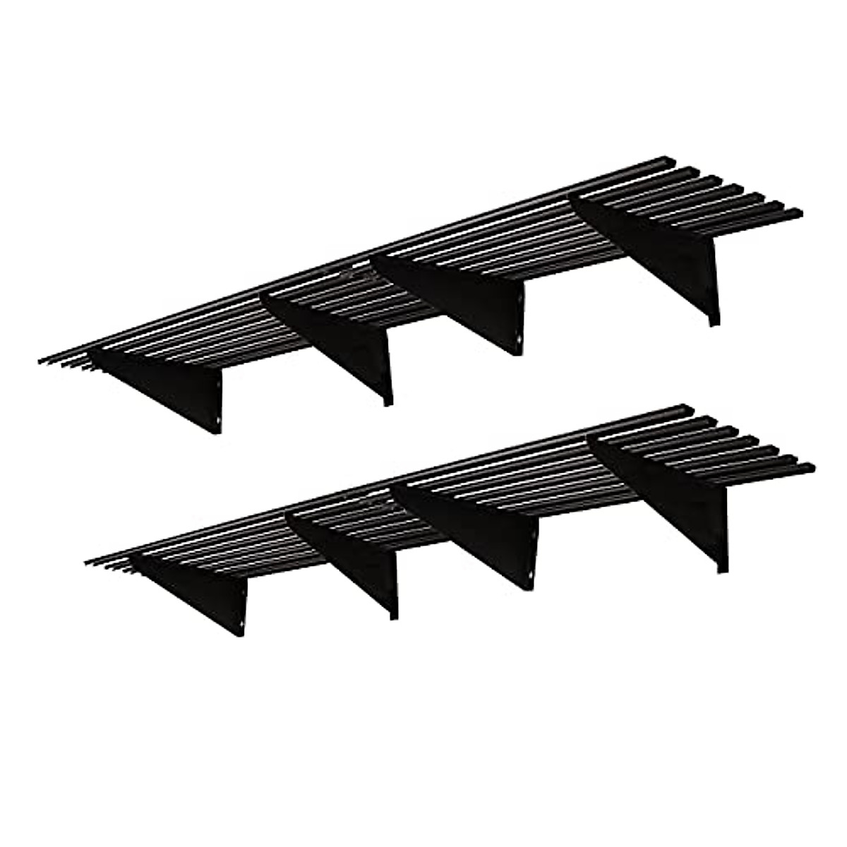 TPSHKE 2 Pack 36in x 15.7in Garage Wall Shelving, 700 lbs Heavy Duty Wall Mounted Floating Shelves, 6 ft