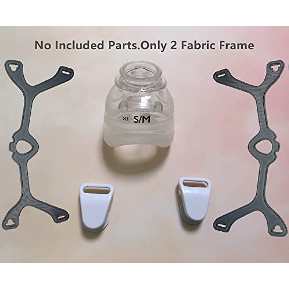 2PCS Fabric Frame Compatible with Wisp Frame - Universal Size Fabric Frame - No Headgear