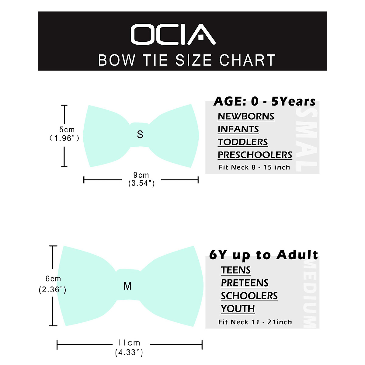 OCIA Funny Pattern Pre-tied Bow Tie Cotton Adjustable Bowtie for Mens & Boys White Black Red Yellow Blue(Chemistry) M - (6yrs to Young Adults)