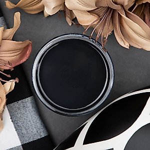 Dixie Belle Paint Company Chalk Finish Furniture Paint | Caviar (32oz) | Matte Black Chic Chalk Mineral DIY Furniture Paint