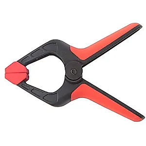 WORKPRO W032012 Nylon Spring Clamp, 3 In., Pivoting Jaw Nose, Ergonomic (Single Pack)