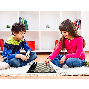 Board Game Set - 10 in 1 Board Games Collection - Chess, Checkers, Chinese Checkers, Backgammon, Snake and Ladder, Ludo and More Classic Board Games for Kids