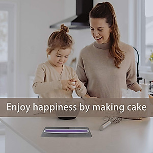 Cake Icing Smoother Scraper Stainless - Cake Edge Side Frosting Comb Set Decorating Tools for Cream Cakes Smooth