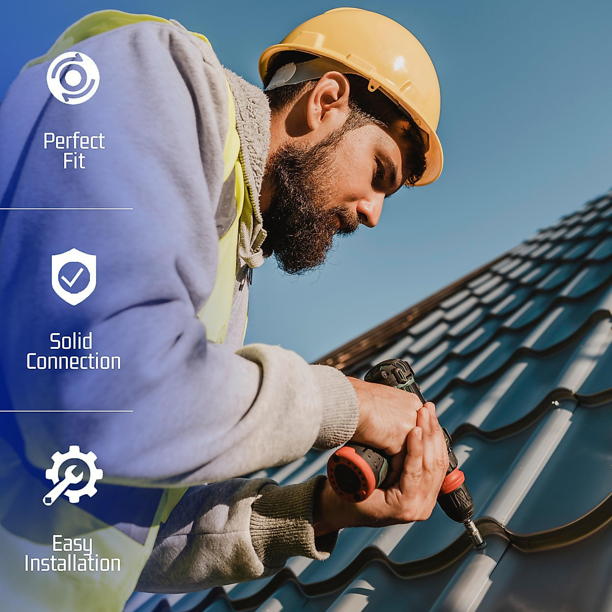 Bolt Dropper 1/4"-20 x 1 Stainless Steel Hex Head Bolts (100 pc) - 18-8 (304) Stainless Steel, Corrosion-Resistant - Heavy-Duty for Marine, Outdoor and Indoor Use - Coarse Thread Fasteners