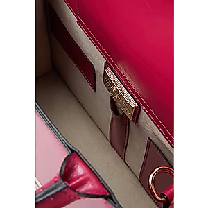 Valentino Bags by Mario Valentino Victoria Lavoro Gold Beetroot One Size