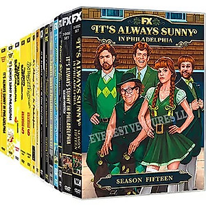 It’s Always Sunny in Philadelphia Complete Series 1-15 (32-Disc DVD Box Set)
