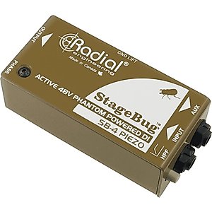 Radial StageBug SB-4 1-channel Active Instrument Direct Box