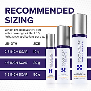 Biocorneum Advanced Scar Treatment with Silishield® & SPF 30 10g – Made in the USA, Fast-Drying, Silicone Scar Gel - Surgeon Recommended for New & Old Scars - Suitable for Children Over 6 Months