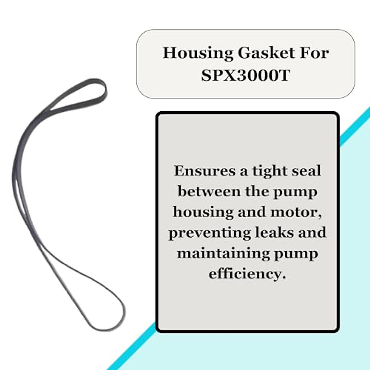 Carjo Southeastern Accessory Pool Pump O-Ring Seal Repair Kit for Hayward(R)* Super II Pump Series 3000X Kit 2 - Hayward Super II Pump Parts