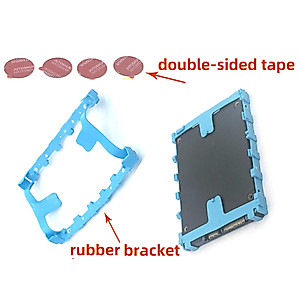 JUTOSHUR 2.5inch HDD SSD Hard Drive Connector Cable Board Compatible for HP Laptop 15-dw 15s-dy 15s-du 15s-dr 15s-gr,250G8 255G8 256G8 /250 G9 255G9 Replace LS-H323P