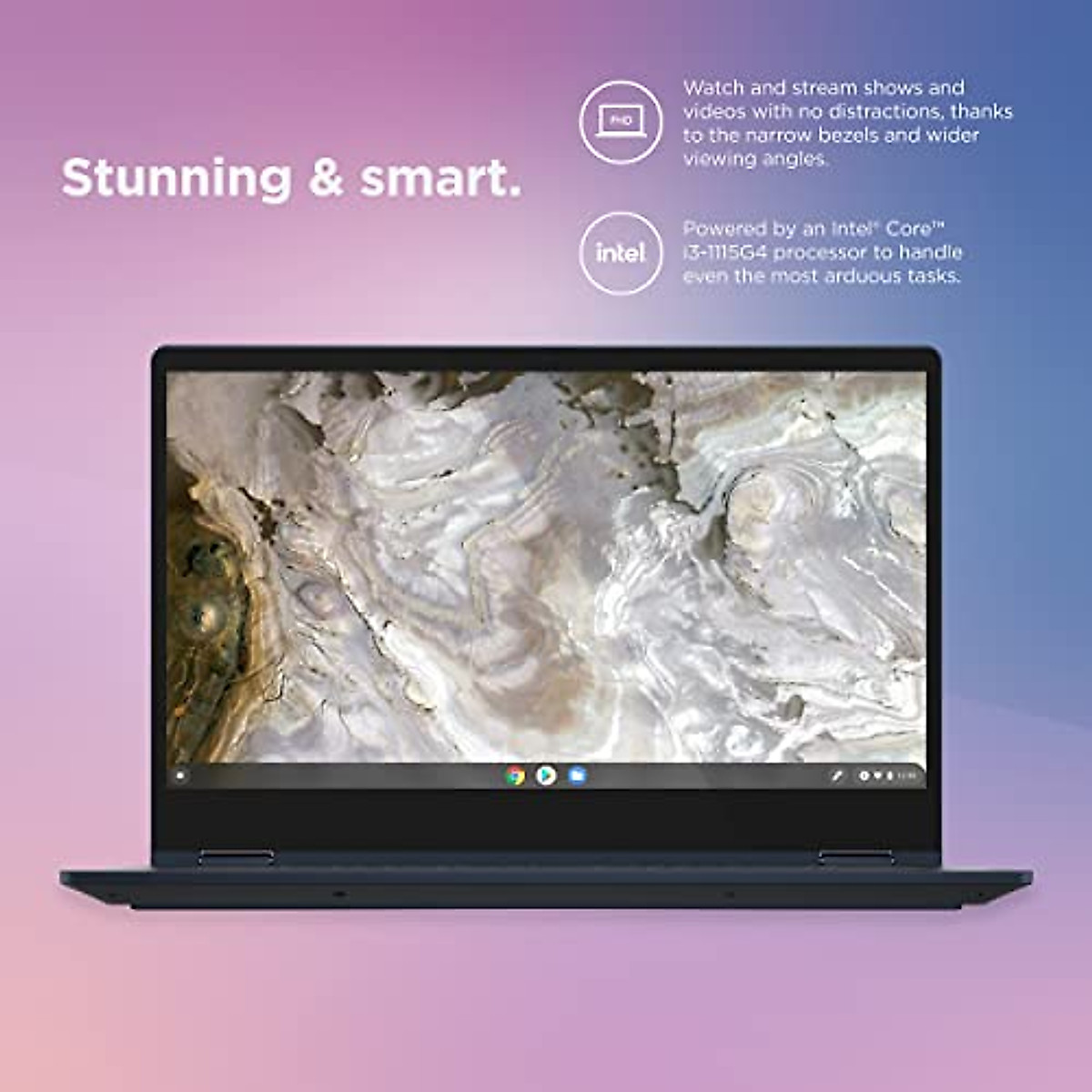 Lenovo - 2022 - IdeaPad Flex 5i - 2-in-1 Chromebook Laptop Computer - Intel Core i3-1115G4 - 13.3" FHD Touch Display - 8GB Memory - 128GB Storage - Chrome OS
