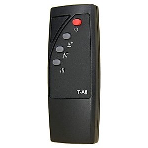 Compatible with Twin Star ChimneyFree ClassicFlame Dura flame Fireplace Stove Heater Infrared Remote Control DFS-550-7 DFS-550-8 DFS-550-9 DFS-550-20 DFS-550-24 DFS-550-25 DFS-550-26 DFS-550-27 (T-A8)
