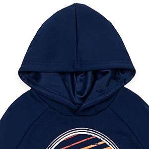 STAR WARS Millenium Falcon Little Boys Fleece Pullover Hoodie Navy 7-8