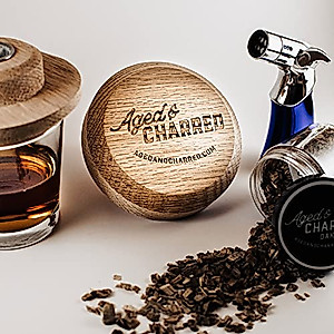 Save 10% on Cocktail Smoker Kit with Torch and Wood Chips Bold Bundle for Whiskey and Bourbon (Butane Not Included) - Smoke Lid, an Old Fashioned Drink Smoker Kit and Whiskey Smoker Infuser Ki