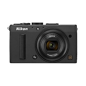 Nikon COOLPIX A 16.2 MP Digital Camera with 28mm f/2.8 Lens (Black) (Discontinued by Manufacturer)