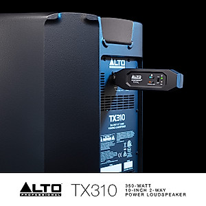 ALTO TX310 – 350W Active PA Speaker with 10" Woofer for Mobile DJ and Musicians, Small Venues, Ceremonies and Sports Events, Black