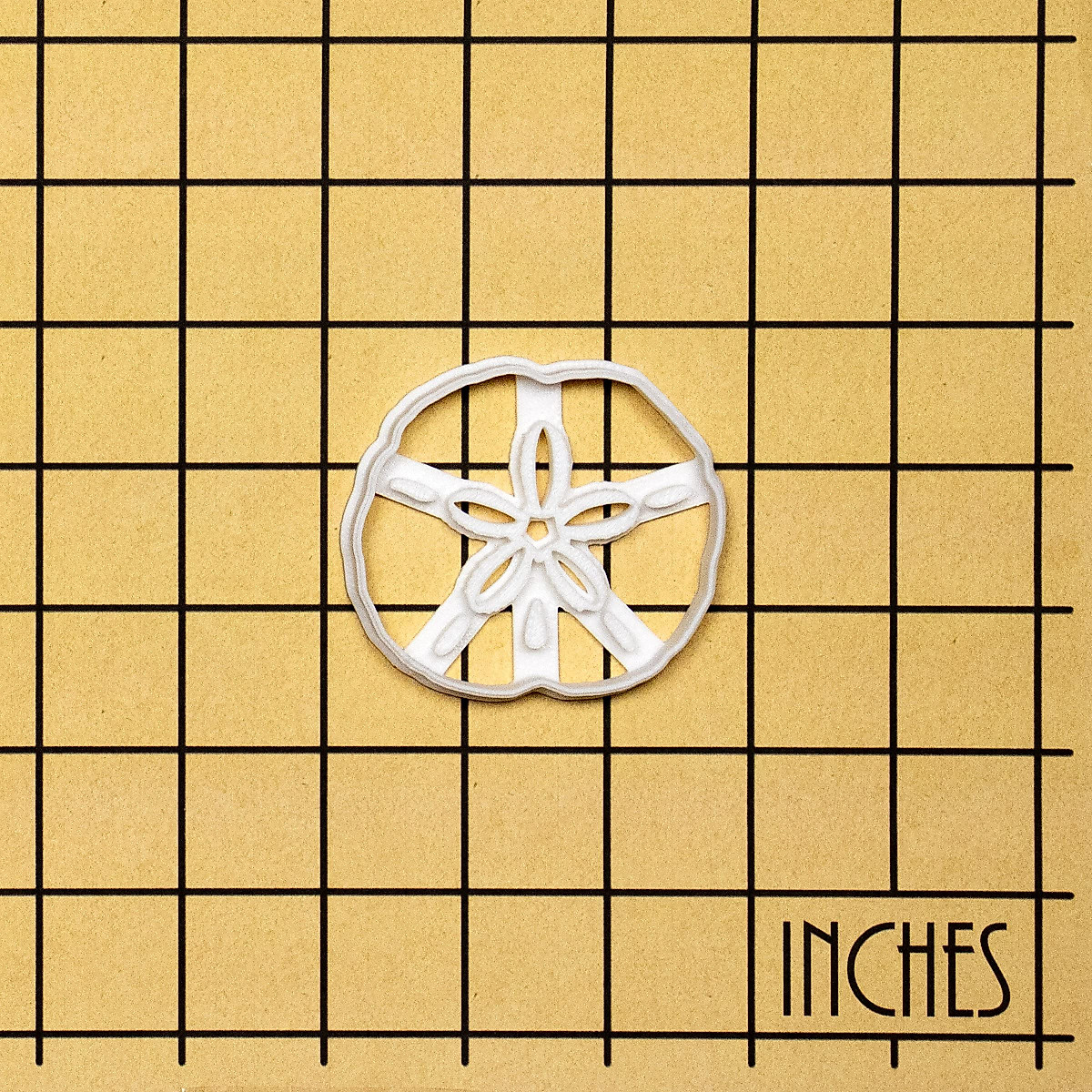 Sand Dollar cookie cutter, 1 piece - Bakerlogy