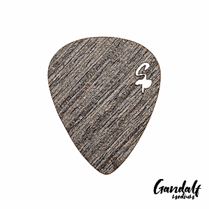Stickpick | Set of 7 flexible guitar picks made of real wood | For electric, acoustic and bass guitars in various strengths | In aluminum can | Sustainably manufactured | Made in Germany
