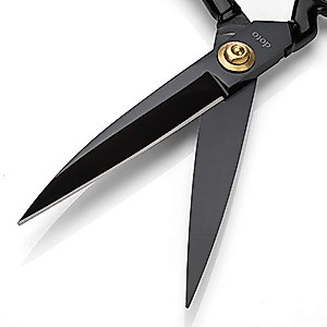 Left-Handed Dressmaking Scissors by doto - Dressmaker Shears for Lefty - Tailor's Scissors for Cutting Fabric, Leather DT-004-L-A4